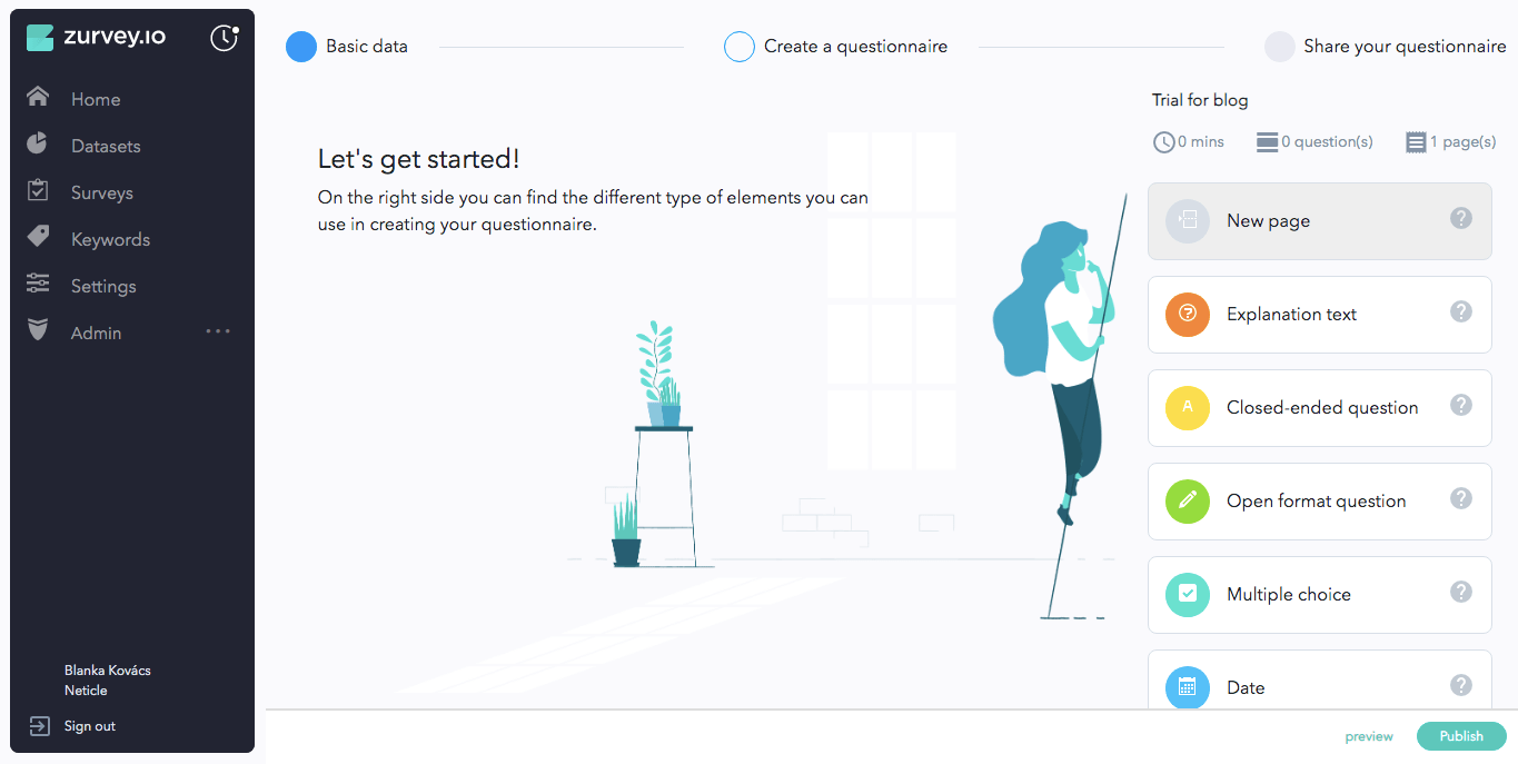 When Zurvey.io Meets Survey